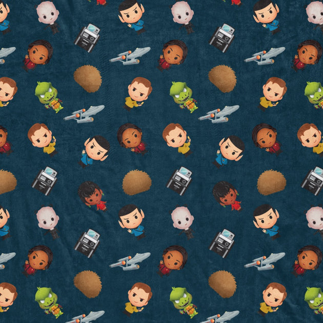 Star Trek: The Original Series Chibi Gift Wrap | Star Trek Shop