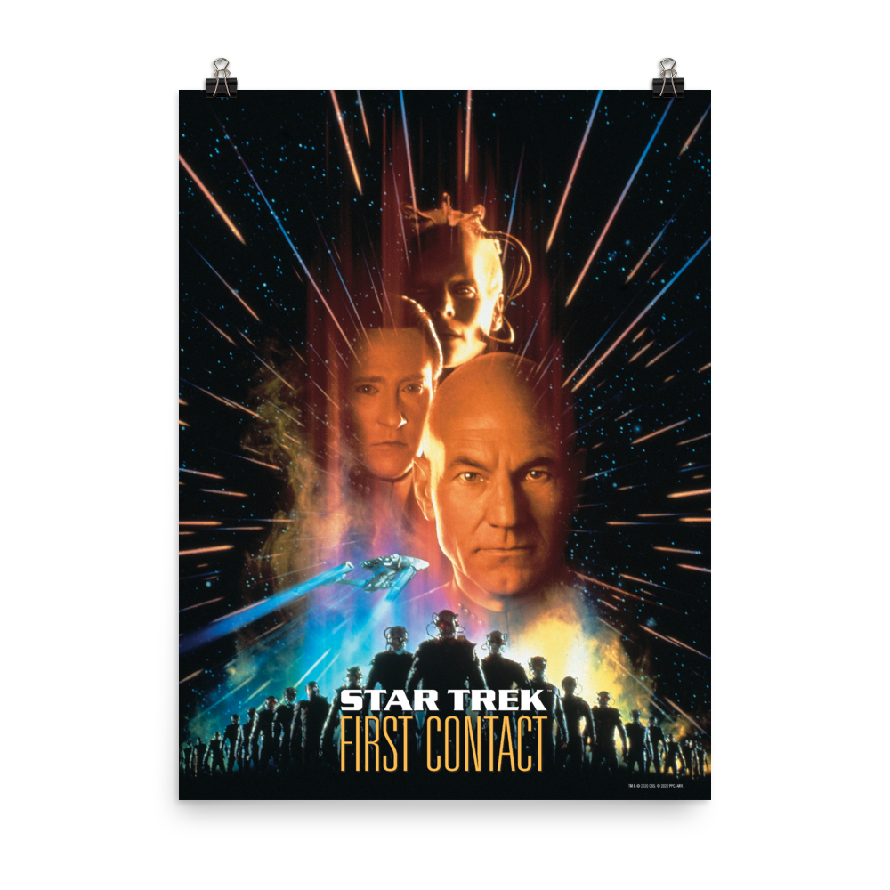 Affiche Du Film Star Trek Premier Contact Star Trek: The Next