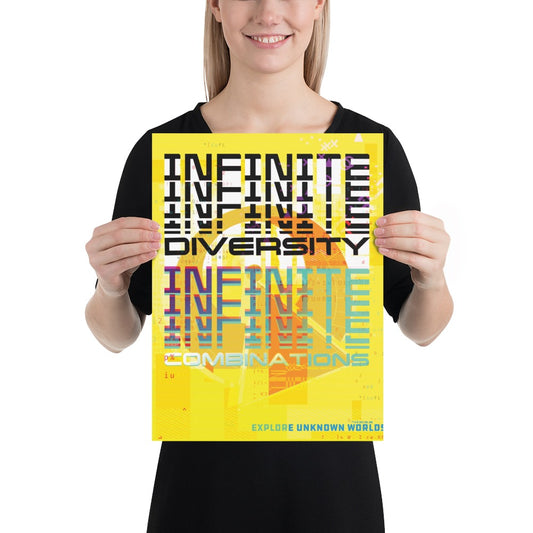 Infinite Diversity in Infinite Combinations