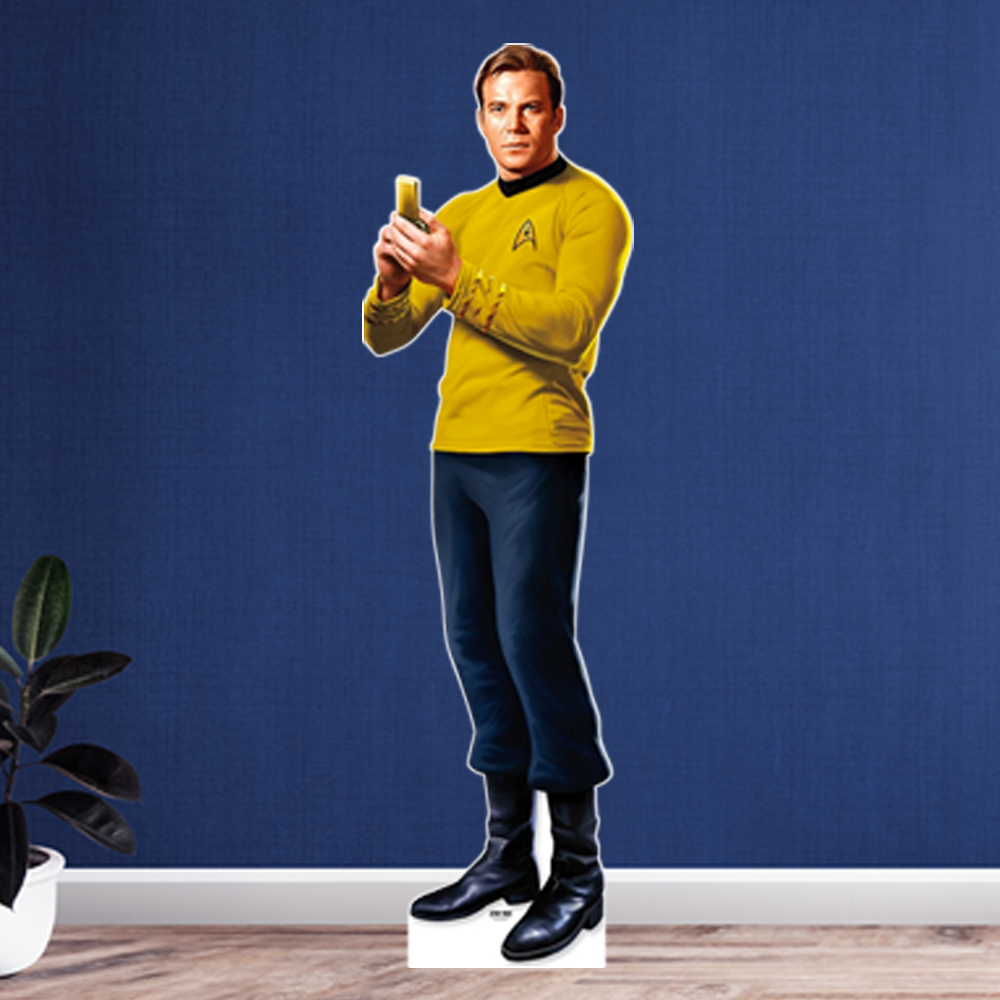 Capitán Kirk De Cuerpo Entero El Capitán Kirk De "Star Trek" Llegó