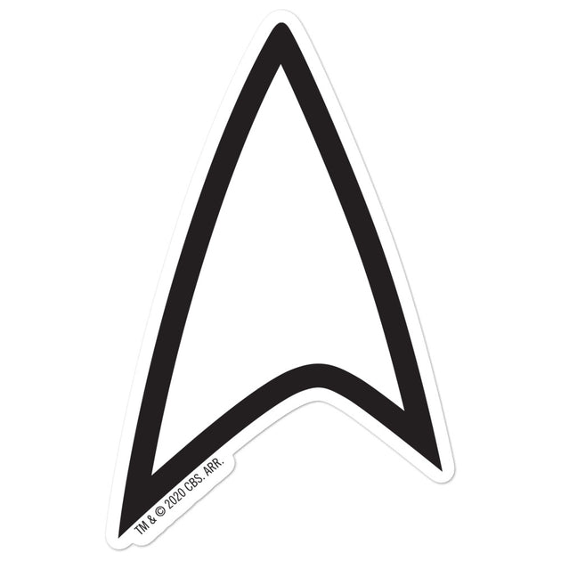 Star Trek: Lower Decks Delta Die Cut Sticker | Star Trek Shop