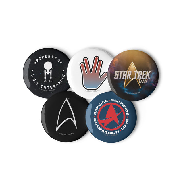 Star Trek Day Set of 5 Pins | Star Trek Shop