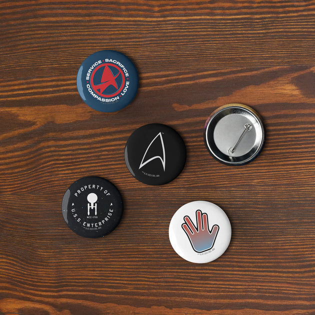 Star Trek Day Set of 5 Pins | Star Trek Shop