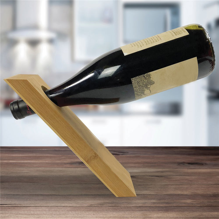 Star Trek: Picard Chateau Picard Vineyard Logo Wooden Wine Bottle Hold